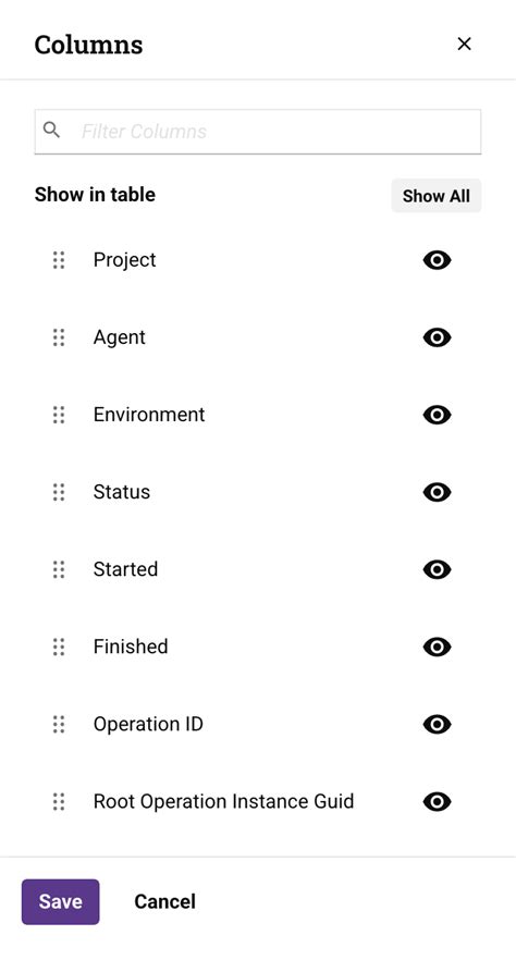 runtime operations page in jitterbit management console
