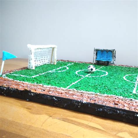 خرید و قیمت ورزشی، ماکت زمین فوتبال، کار عملی مدرسه محصولی از ستاره