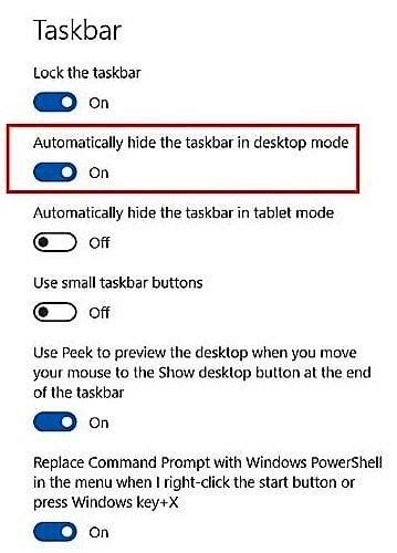How To Fix Taskbar Not Hiding In Windows Resolved