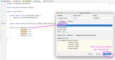 Weird Auto Formatting On Refactor Ides Support Intellij Platform