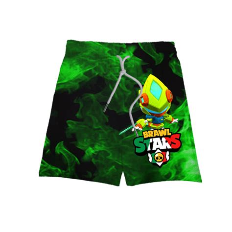 메카 레온 Brawl Stars 스포츠 짧은 바지 브롤 스타즈