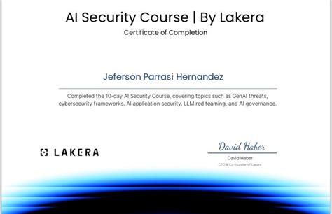 jefferson parrasi hernandez posted on linkedin