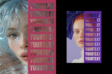 Download Text Cut Out Glass Photo Effect