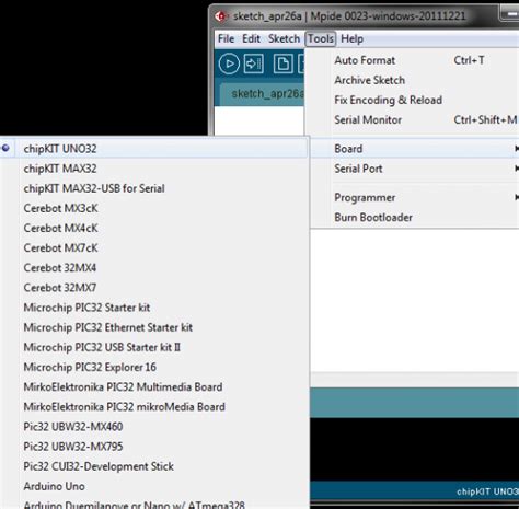 Getting Acquainted With The Chipkit Programming Tool Embedded Lab