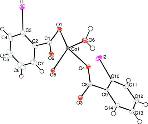 The Asymmetric Unit Of The Title Molecule With The Atom Numbering