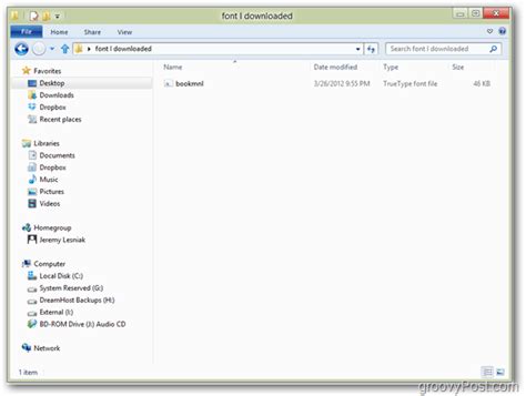 How To Install Fonts In Windows