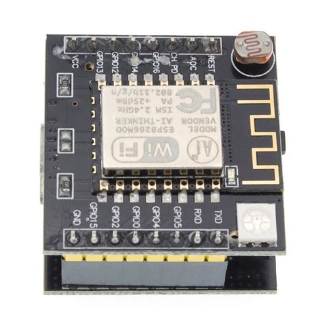 Fekete Tenstar Robot Jzy Esp8266 Soros Wifi Witty Cloud Development Board Esp 12f Modul Mini
