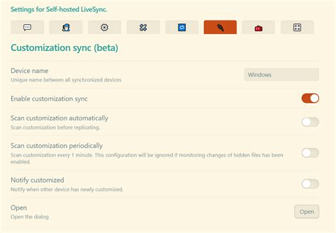 Customization Sync Allow Certain Files To Be Synced Without User