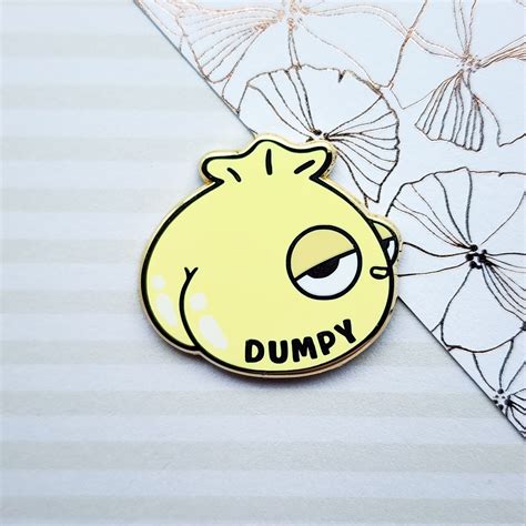 Dumpy Enamel Pin Etsy