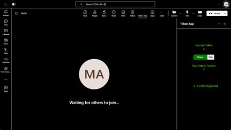meeting token generator code samples microsoft learn