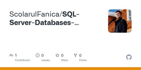 Github Scolarulfanicasql Server Databases Course