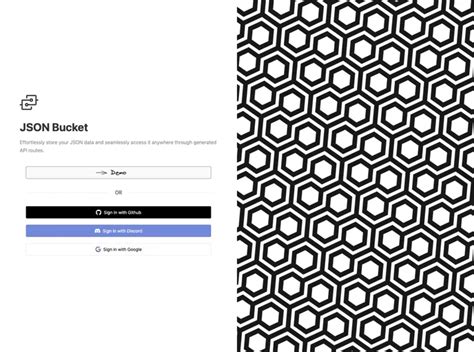 Json Bucket By Nico Mayer A Svelte Template Built At Lightspeed