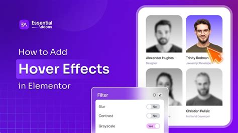 How To Add Stunning Hover Interactions To Elementor Sites With