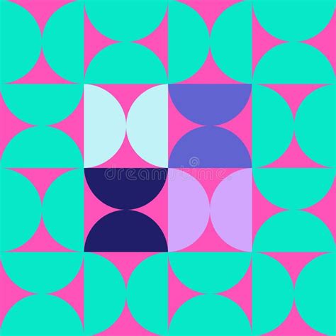 Seamless Pattern With Semicircles Stock Vector Illustration Of Cover Ornament 259751413