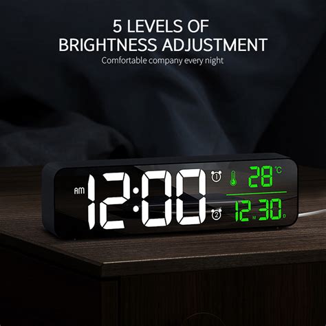 Sales！！ Large Screen Luminous Desktop Timer Temper Vicedeal