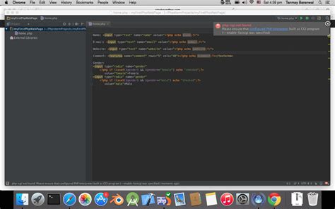 Apache Phpstorm Asks For Php Cgi Built Interpreter How To Make Php
