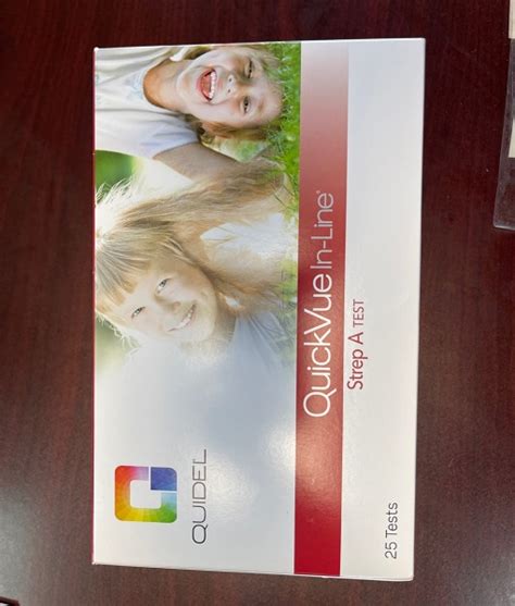 QuickVueIn Line Strep A Test BX OmniCare Group