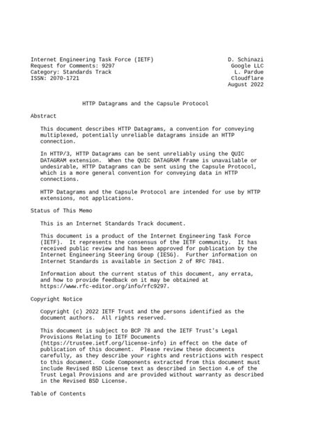 Rfc 9297 Pdf Hypertext Transfer Protocol Computer Architecture