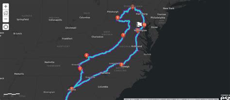 College Tour Story Map Logan And Charlotte