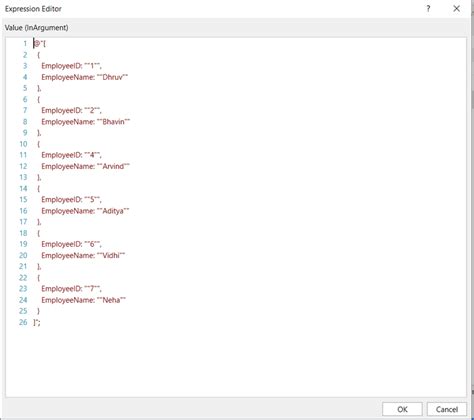 Converting Simple Json String To Data Table Using C In Uipath