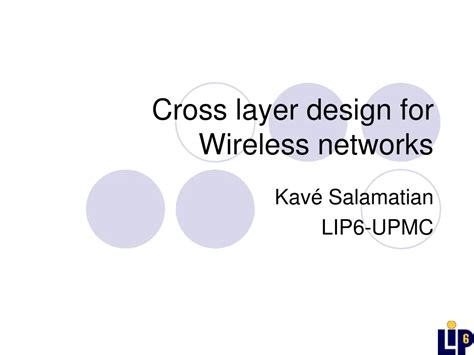 Ppt Next Gen Wireless Networks Cross Layer Design Challenges And Solutions Powerpoint