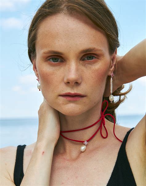 Перлина з камінням на стрічці Solar Silver Slsr Ssn 078 Kapsula