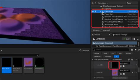Runtime Virtual Texture Builds Always Black R Unrealengine