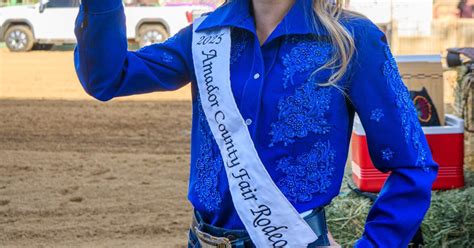Miss Amador County Fair Rodeo Queen Application Deadline In The Game