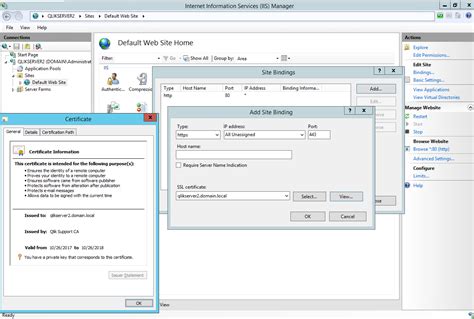 Quick Guide To Configure Iis As A Reverse Proxy Wi Qlik Community