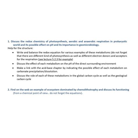 Solved Discuss The Redox Chemistry Of Photosynthesis Chegg Com