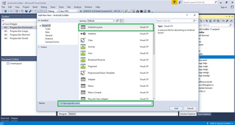 Xamarinandroid Circle Progressbar In Android