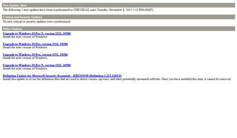Windows 10 1511 Headed To Wsus In A “couple Weeks ” Kb3095113 On Wsus 2012 2012r2 Needed Before