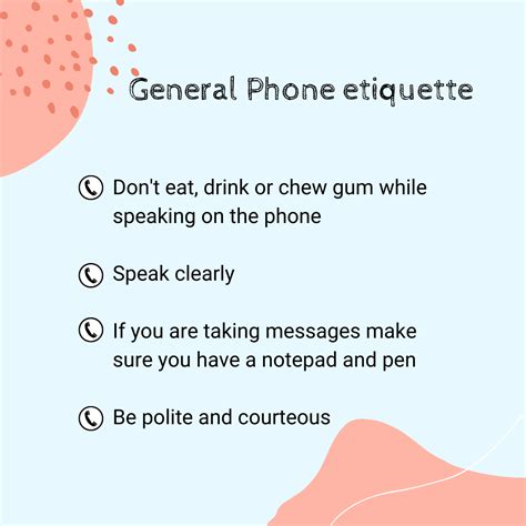 Phone Etiquette How To Guides Libguides At Saint Patrick S College