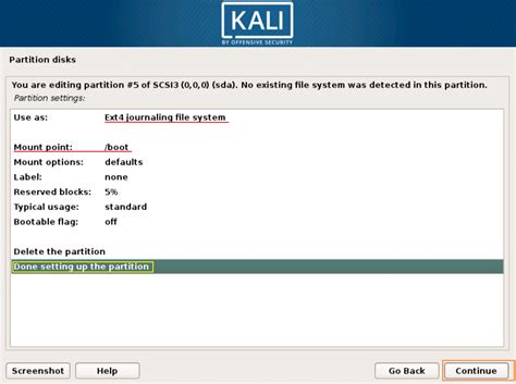 how to manually partition and encrypt kali linux it blog