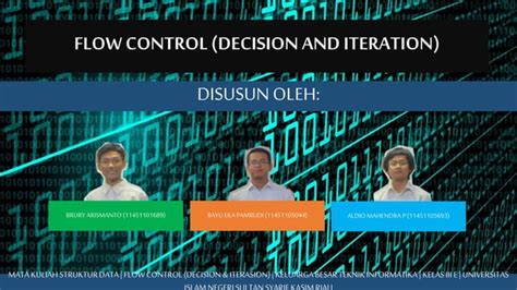 Flow Control Decision And Iteration Ppt
