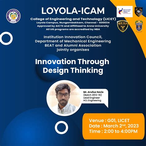 Innovation Through Design Thinking Licet