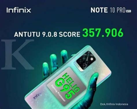 Coba Infinix Note 10 Pro HP Gaming 3 Jutaan
