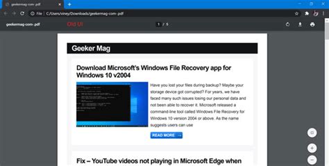 How To Enable New UI For Chrome PDF Viewer