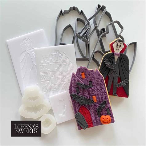 Vampires House Cookie Kit Lorenas Sweets
