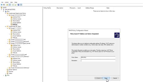 Configure DHCP Server On The Windows Server