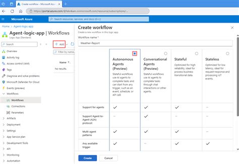 Create Autonomous Ai Agent Workflows Azure Logic Apps Microsoft Learn