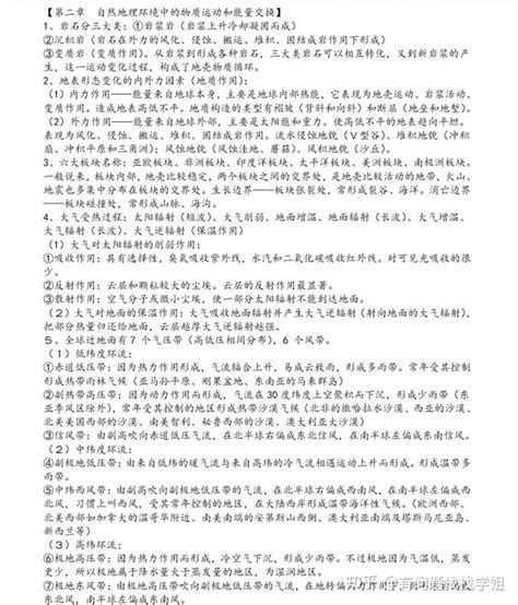 2023高中地理会考主观题的答题思路归纳（超详细） 知乎
