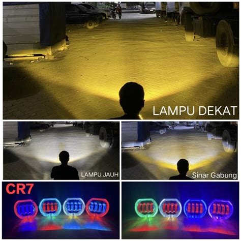 Jual Lampu Projie Biled D Lampu Biled Projie CR Kabel Hi Lo Mode AE DE Watt Kuning