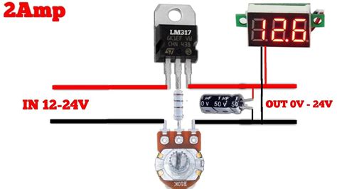 Voltage Regulator Using Lm317 0 15v 2amp In 2025 Electronic