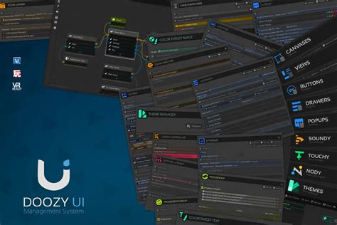 doozyui complete ui management system 3 1 3 game assets free