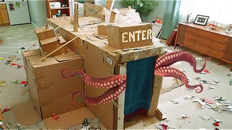 He Built A Cardboard Labyrinth But What Happened Next Will Shock You