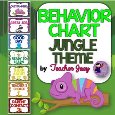 Jungle Tpt Teacher TptSMSurge Behavior Management Teacherstuff Teachers Owl Theme