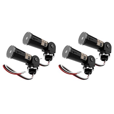 4packdusk To Dawnday Night Sensor Photoelectric Switch Photo Cell