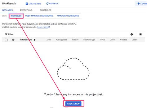 How To Create A Jupyter Notebook Instance Using Vertex Ai Workbench