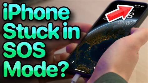 iphone stuck in sos mode here s the real fix youtube